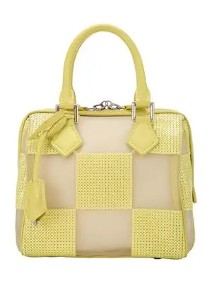 LOUIS VUITTON Louis Vuitton Damier Optic Mesh Speedy Cube TPM Bag