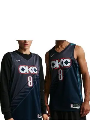 Nike Oklahoma City Thunder City Edition Jalen Williams Nba Swingman Jersey - Thunder Blue