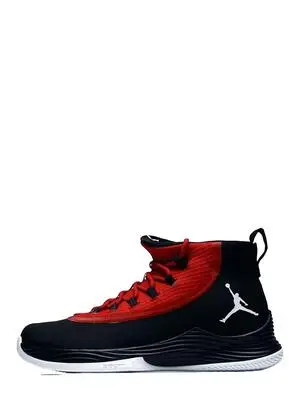 JORDAN Air Ultra Fly 2 X Basketball Sneakers - Black/red/white