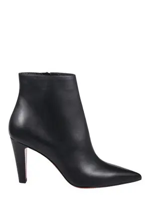 CHRISTIAN LOUBOUTIN Christian Louboutin 85mm Vibella Pointed-Toe Leather Boots