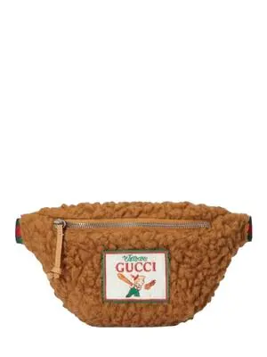 GUCCI Gucci Wool Belt Bag With Patch