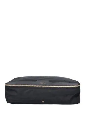 ANYA HINDMARCH Zip-around Travel Pouch - Black