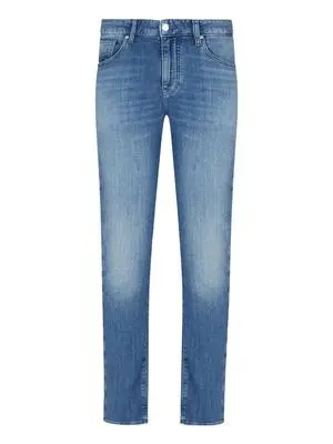 Armani Exchange Straight-leg Jeans - Blue