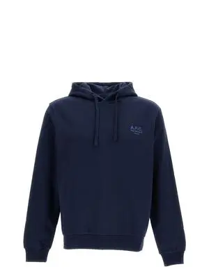 A.p.c. Rue Madame" Embroidered Logo Hoodie - Multicolor