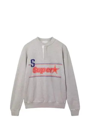 Stella McCartney Drop Shoulder Sweatshirt - Grey