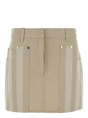 Fendi Mini Skirt - Brown