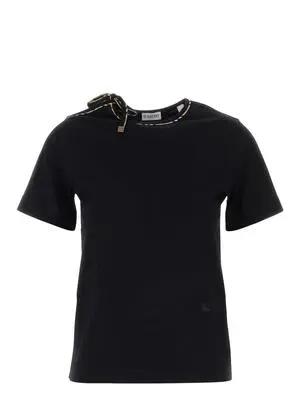 Burberry BURBERRY Cotton T-Shirt Black
