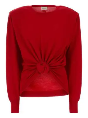 Magda Butrym Wool Sweater - Red
