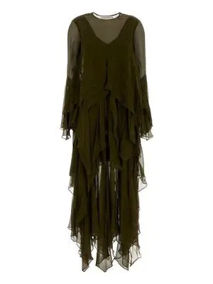 Zimmermann Crepe Dress - Silver