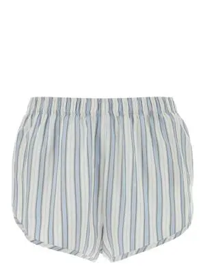 Gucci GUCCI Embroidered Silk Shorts Multicolor