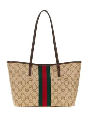 Gucci Printed Canvas Small Tribeca Shopping Bag - Multicolor