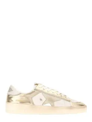 GOLDEN GOOSE GOLDEN GOOSE Two-Tone Leather Stardan Sneakers Multicolor