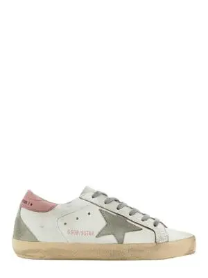 GOLDEN GOOSE Leather Superstar Sneakers - Multicolor