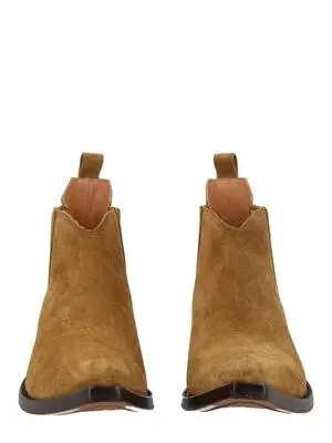 MAISON MARGIELA Heeled Chelsea Boots - Brown