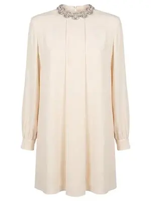 Valentino Garavani Embroidered Mini Dress - Multicolor