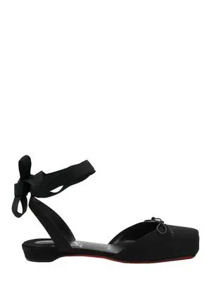 CHRISTIAN LOUBOUTIN Cassia Lace Up Flat Sandals - Multicolor