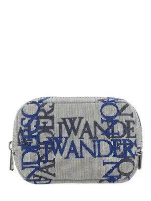 JW Anderson Embroidered Fabric Beauty Case - Multicolor
