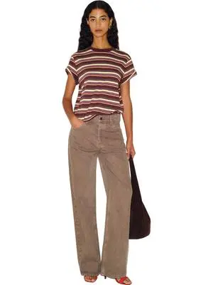 REFORMATION REFORMATION Clyde Low Rise Baggy Jeans Brown
