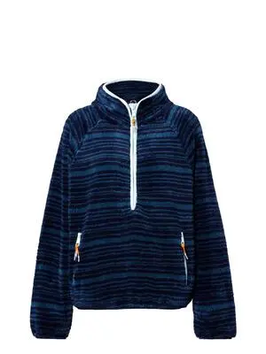The Upside Harlow Fleece Half-zip Sweatshirt - Blue