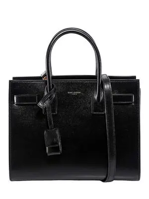 Saint Laurent Baby Sac De Jour Leather Handbag With Padlock - Multicolor