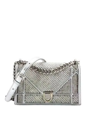 Dior Diorama Flap Bag - Silver