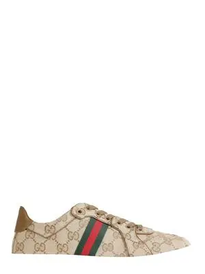 Gucci Gg Canvas Sneakers - Beige
