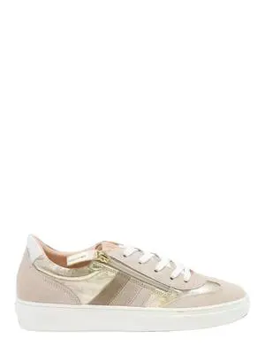 Ron White Ovella Side-zip Sneakers - Neutrals