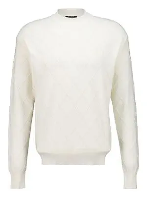 Balmain Vintage Knit Jumper - White