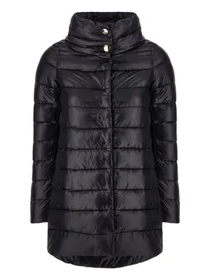 Herno Quilted Jacket With Stand Collar - Multicolor