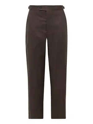 BODE Bode Straight-Leg Linen Suit Pants