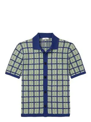 MR P. Checked Cottonblend Shirt
