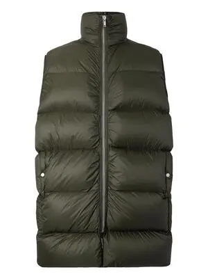 RICK OWENS Rick Owens Quilted Shell Down Vest