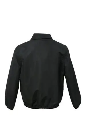 Alexander McQueen Canvas High-neck Zip Jacket - Black