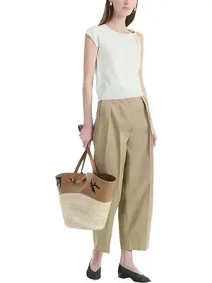 Altuzarra Rinaldi Metallic Detail Top - Neutrals