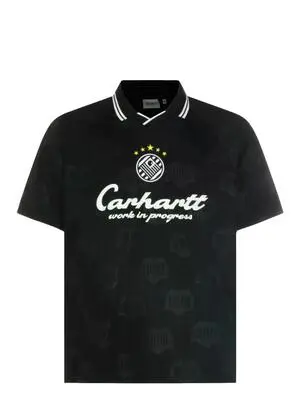 Carhartt Work In Progress S/s Terrace Logo-print T-shirt - Black