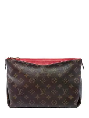 LOUIS VUITTON Monogram Pallas Beauty Case Vanity Bag - Brown