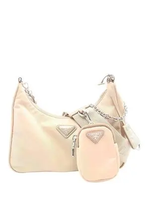 Prada Re Nylon Re Edition 2005 Satchel - Neutrals