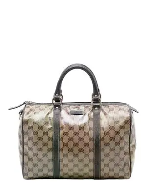 Gucci Gg Crystal Joy Boston Bag - Neutrals