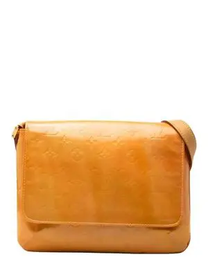 LOUIS VUITTON Louis Vuitton Monogram Vernis Thompson Street Shoulder Bag Neutrals