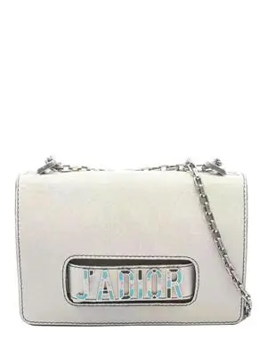 Dior Leather Mosaic Jadior Shoulder Bag - Neutrals