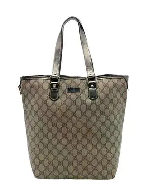 Gucci Gg Supreme Joy Tote Satchel - Neutrals