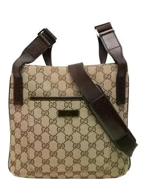 GUCCI Gucci GG Canvas Crossbody Bag