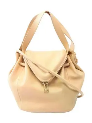 Bottega Veneta Small Calf Beak Bag Satchel - Neutrals