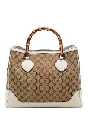 Gucci Bamboo Diana Tote Bag - Neutrals