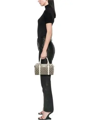 Gucci Gg Supreme Joy Boston Bag - Neutrals