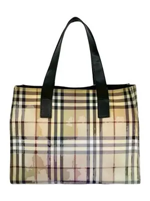 Burberry House Check Coated Canvas Tote Bag - Neutrals