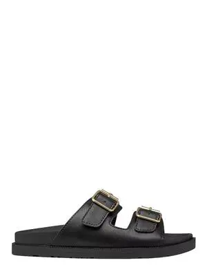 Geox Stud-embellished Buckle-fastening Sandals - Black