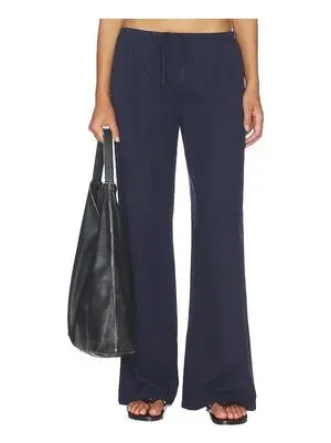 ALL THE WAYS Saige Drawstring Pant - Navy