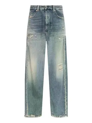 DIESEL® D-macs Distressed Jeans - Blue
