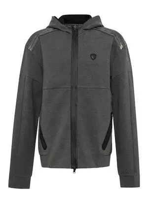 EA7 Hooded Zip Jacket - Black